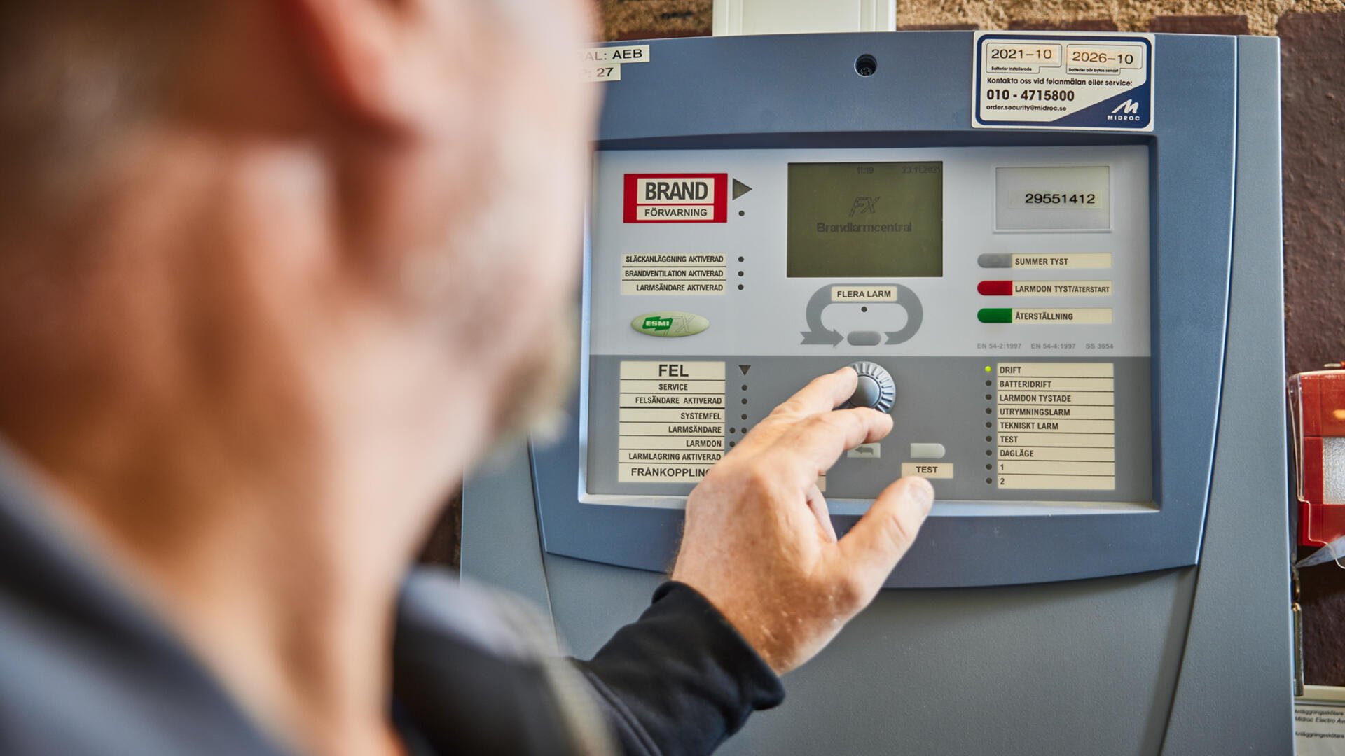 Brandlarm - Granitor