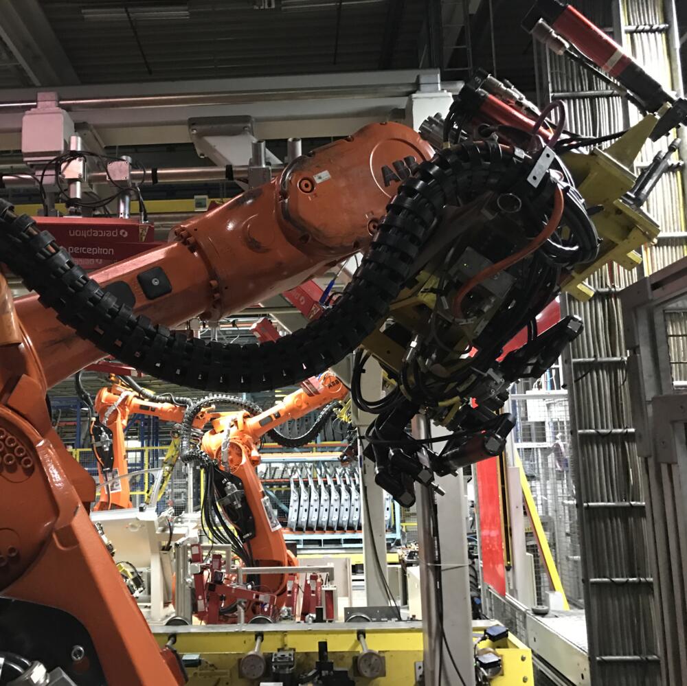 Automated robot line - HOP - Granitor Robotics - Granitor