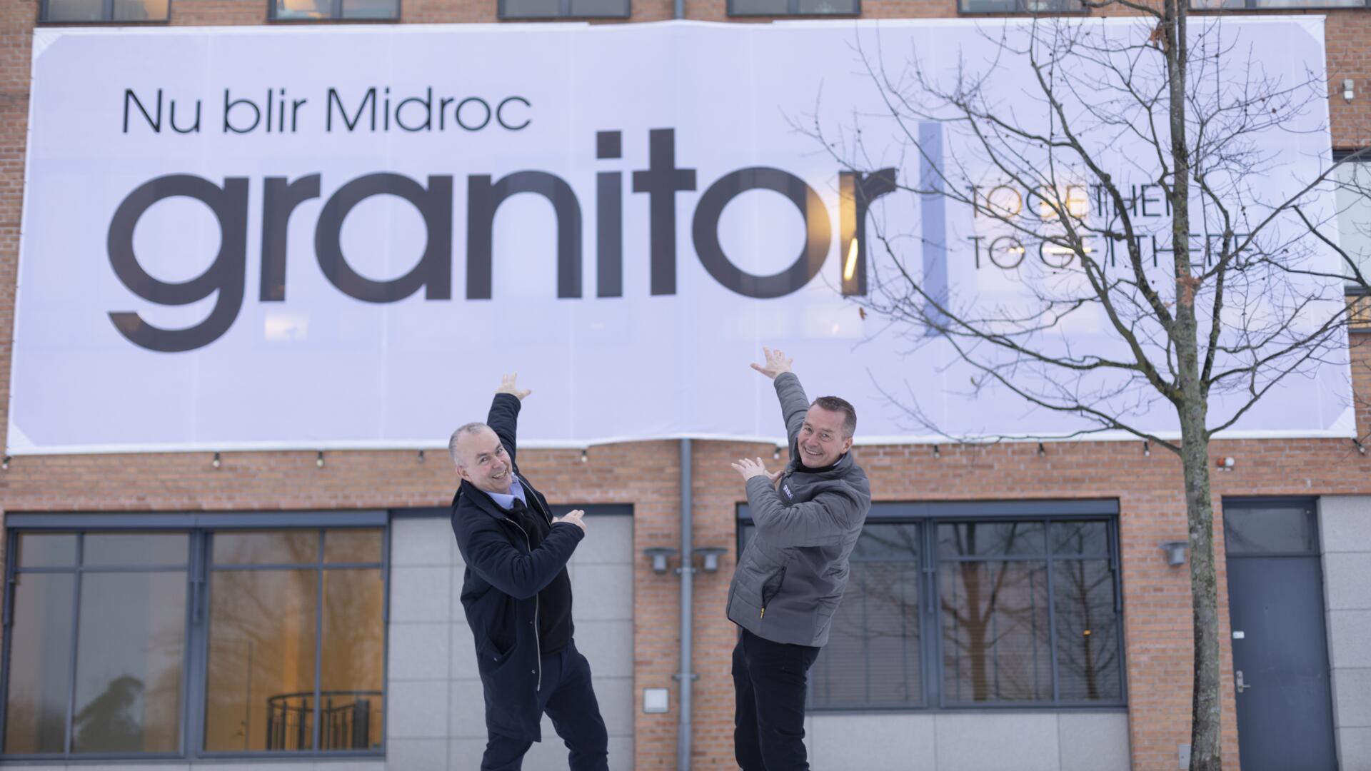 Midroc har idag blivit Granitor – firar med Granitor Forest - Granitor